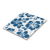 Blue Hawaiian Hibiscus Ceramic Tile | Zazzle