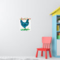 Blue Hen Chicken State Bird of Delaware Poster | Zazzle