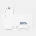 Blue High School Band Custom Graduation Party Favor Boxes | Zazzle