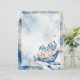 Blue Humpback Whale Unlined Letter Writing Paper | Zazzle