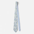 Blue Hydrangea Classic Groomsmen New England Neck Tie | Zazzle