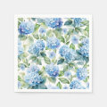 Blue Hydrangea Napkins | Zazzle