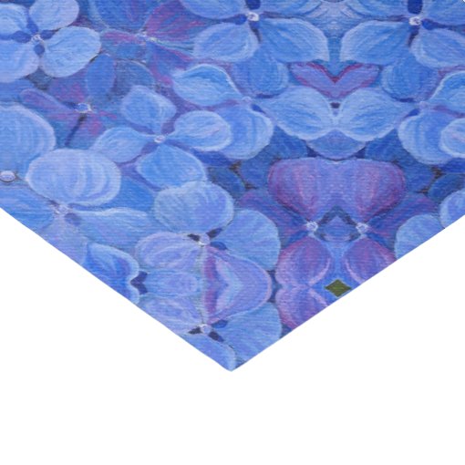 Blue Hydrangea Tissue Paper | Zazzle
