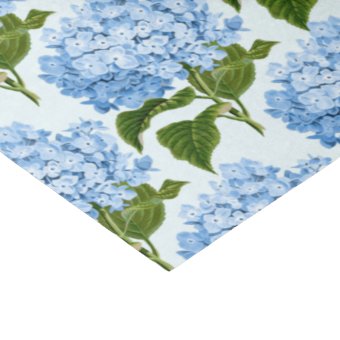 Blue Hydrangea Tissue Paper | Zazzle