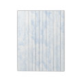 Blue Ice Lined Notepad | Zazzle