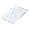Blue Ice Lined Notepad | Zazzle