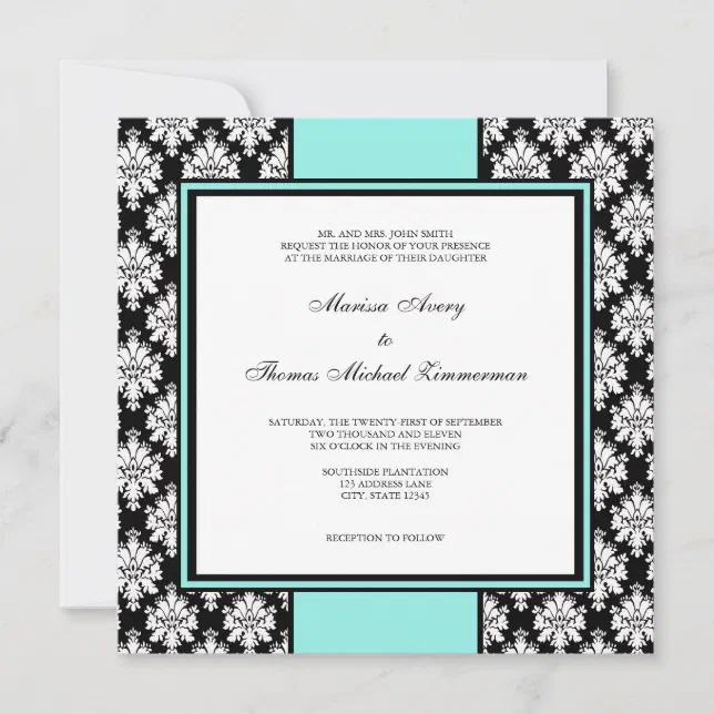 Blue Invitations | Zazzle