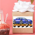 Blue IROC Z Rectangular Sticker | Zazzle