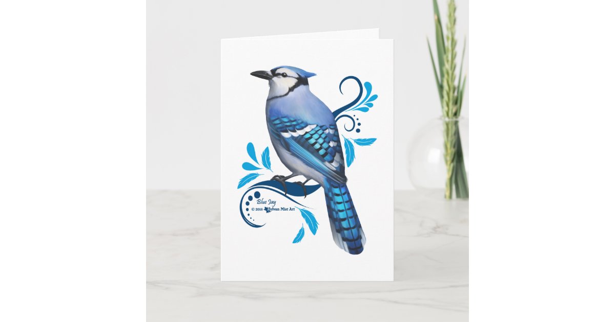 Blue Jay Card | Zazzle