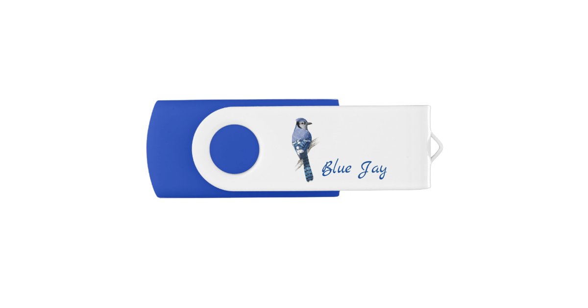 Blue Jay Flash Drive | Zazzle