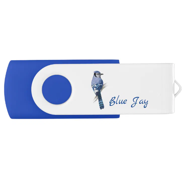 Blue Jay Flash Drive | Zazzle