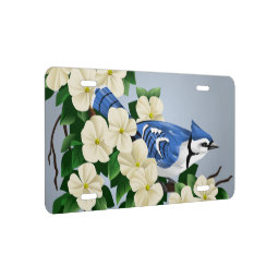 Blue Jay License Plates | Zazzle