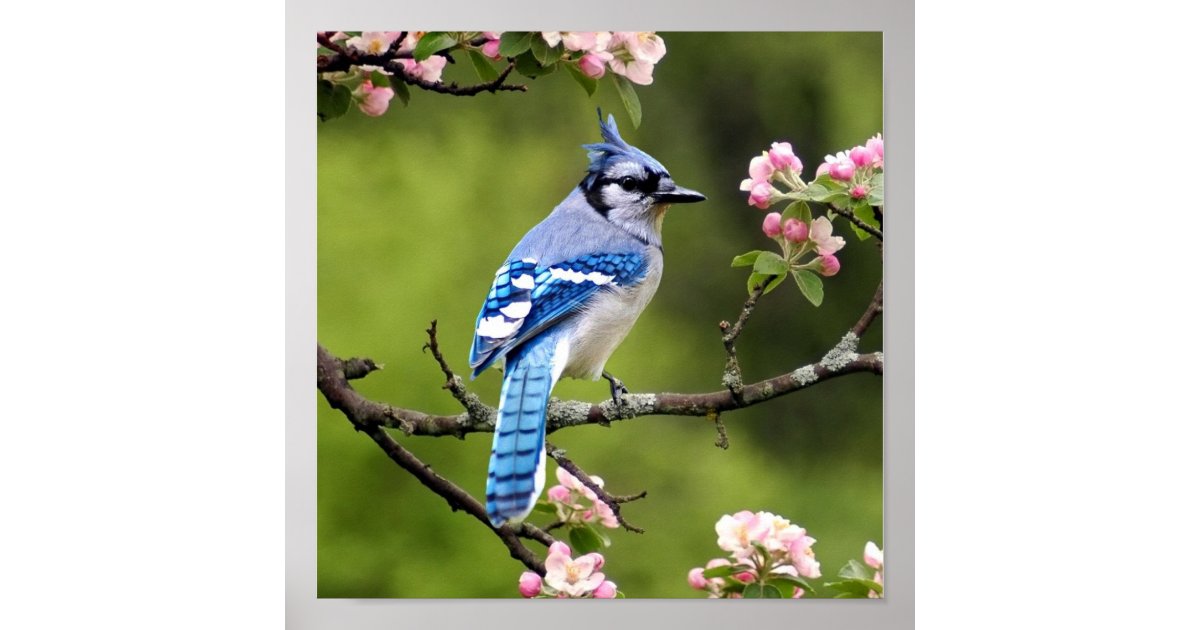 Blue Jay Poster | Zazzle