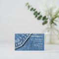 "Blue jeans" business card | Zazzle