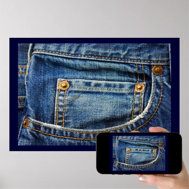 Blue Jeans Poster | Zazzle