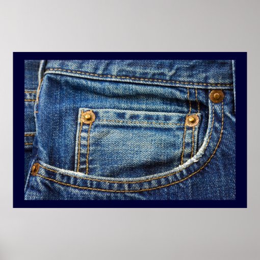 Blue Jeans Poster | Zazzle