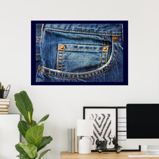 Blue Jeans Poster | Zazzle