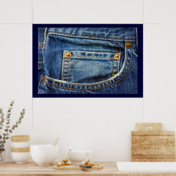 Blue Jeans Poster | Zazzle