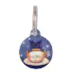Blue Kitty Cat Pet Name Tag | Zazzle