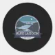 Blue Lagoon Iceland Classic Round Sticker | Zazzle