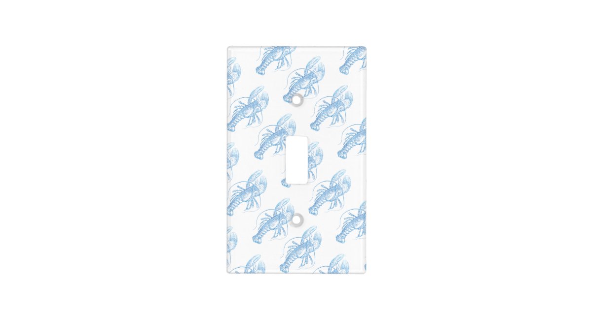 Blue Lobster Light Switch Cover | Zazzle