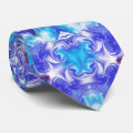 Blue Mandala Neck Tie | Zazzle