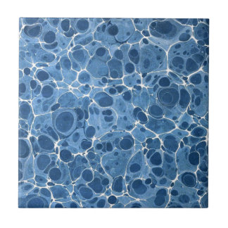 Blue Marble Ceramic Tiles | Zazzle
