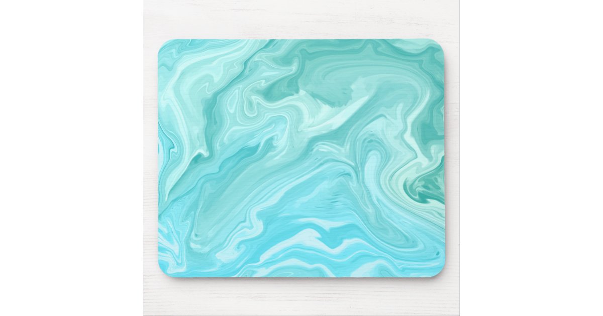 Blue Marble Pattern Mouse Pad | Zazzle