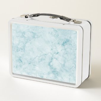 Blue Marble Personalized Lunch Box | Zazzle