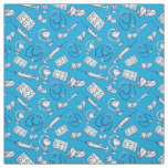 Medical Icon Pattern Fabric | Zazzle