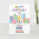 Blue Merle Sheepadoodle Dog Happy Birthday Card | Zazzle