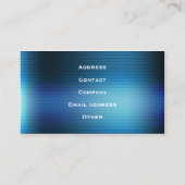 Blue Metal Mustang Car Business Card | Zazzle
