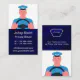 Blue Minimal Uber Driver Business Card | Zazzle