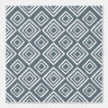 Blue Minimalist Geometric Pattern Wallpaper | Zazzle