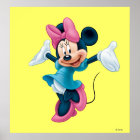 Blue Minnie | Hands on Hips Poster | Zazzle.com