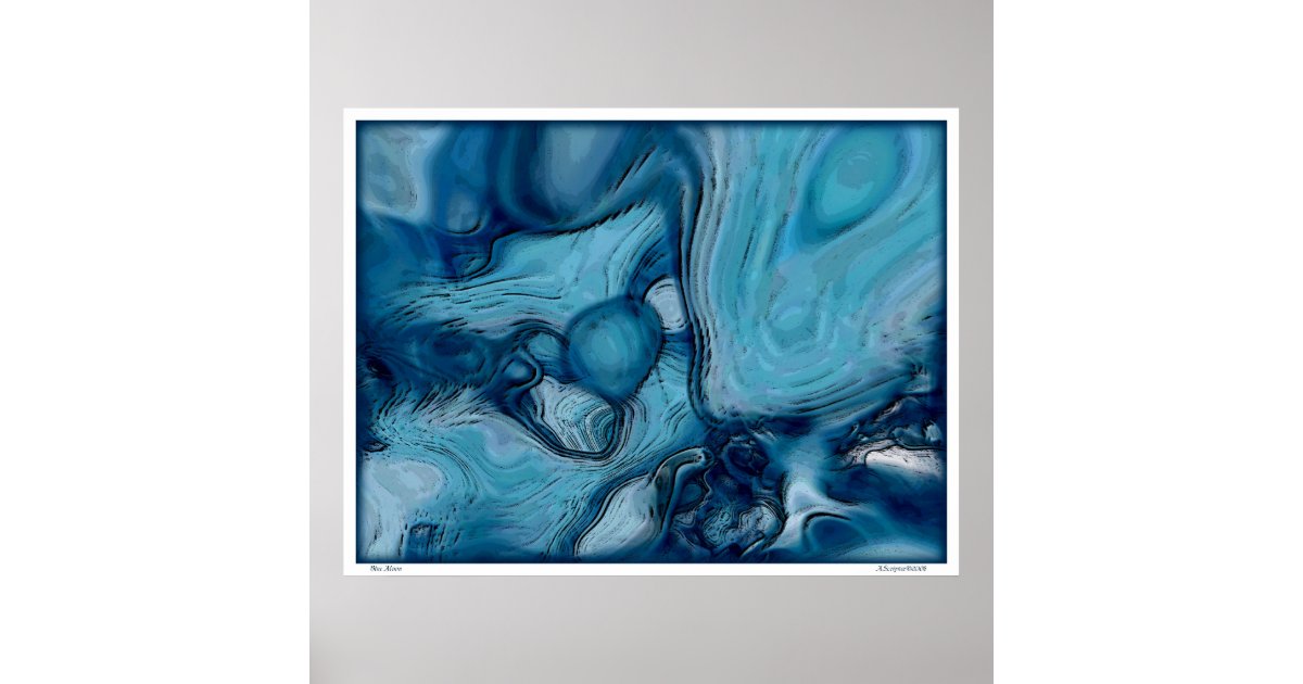 Blue Moon Poster | Zazzle