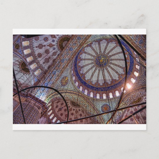 Blue Mosque Istanbul Postcard | Zazzle.com