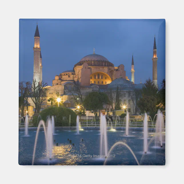 Blue mosque, Istanbul, Turkey Magnet | Zazzle