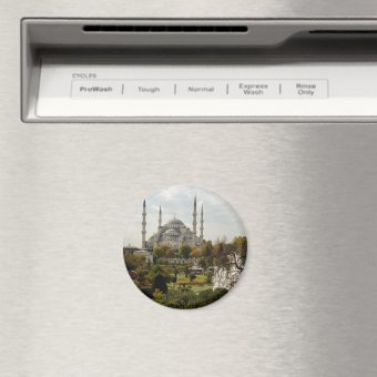 Blue Mosque Magnet | Zazzle