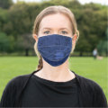 Blue Motherboard Geek Electronics Adult Cloth Face Mask | Zazzle