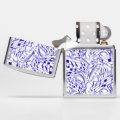 BLUE MUSIC NOTES ZIPPO LIGHTER | Zazzle