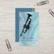 Blue Music Trumpet Instrument Band Musician Business Card | Zazzle