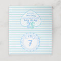 Blue Nautical Beachy Wedding Table Number Cards | Zazzle