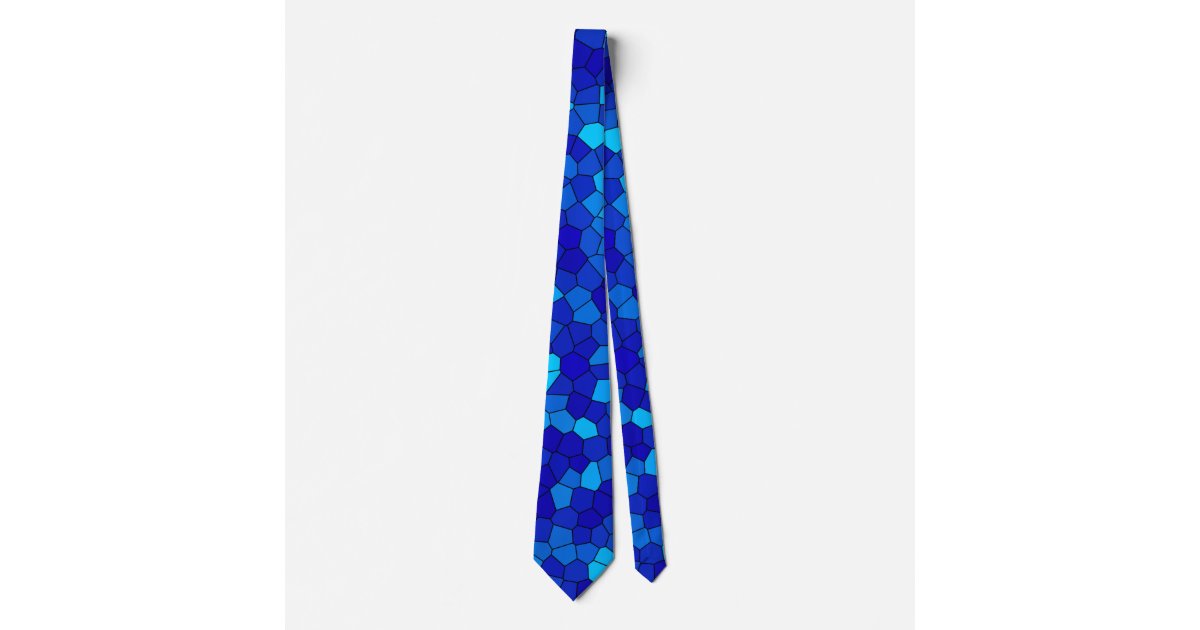 BLUE NECK TIE | Zazzle