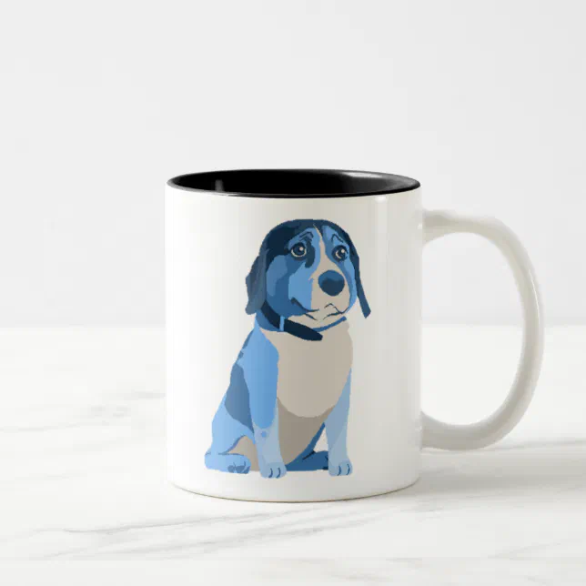 Blue Ned Mug | Zazzle