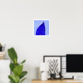 Blue night poster | Zazzle