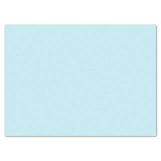 Blue no.1, pastel blue, light blue Tissue Paper | Zazzle