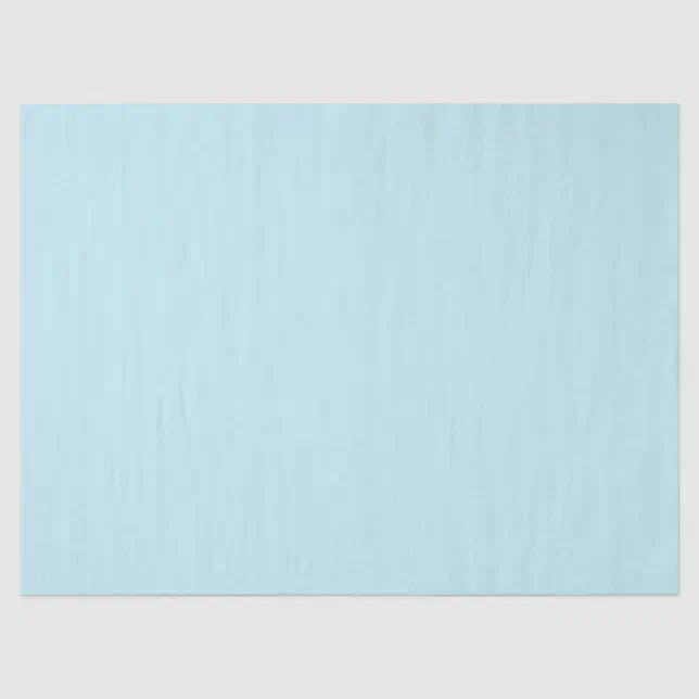 Blue no.1, pastel blue, light blue Tissue Paper | Zazzle
