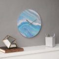 Blue Ocean Wall Clock | Zazzle