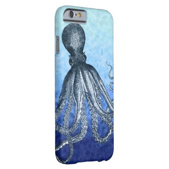 Blue Octopus Case-Mate iPhone Case | Zazzle